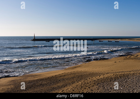 Aguda beach, Vila Nova de Gaia Portugal Stock Photo - Alamy