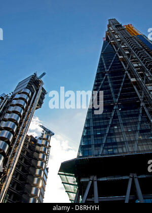 Lloyd's Building, a distinctive skyscraper in London's City of London ...