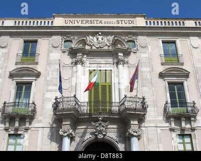 Photo of the University of Catania in Sicily, Italy Stock Photo - Alamy