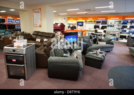 A bright house store, which offers weekly payment finance for household ...