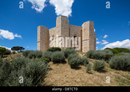 Italy, Apulia, Andria, Castel del Monte, the castle listed as World ...