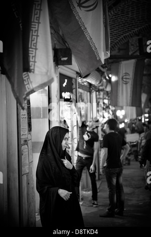 Iran. Tabriz. old bazaar. woman Stock Photo - Alamy