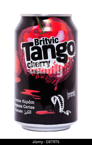 Can of Tango Drink Stock Photo - Alamy