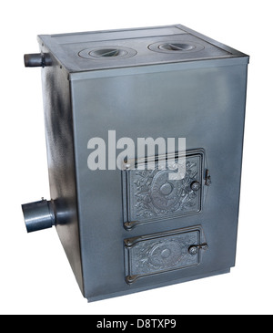 Sauna heater. Wood burning stove for saunas Stock Photo - Alamy