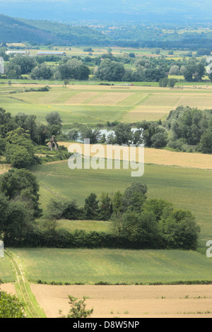 Rural farmland in the Tiber River Valley Marsciano Italy PG Stock Photo ...