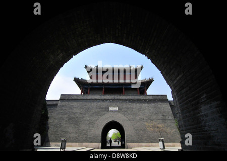 The old City Gate of Wanping City Stock Photo - Alamy