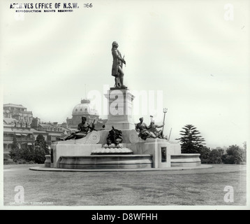 The Monument of Governor Phillip, located in Sydney, commemorates the ...