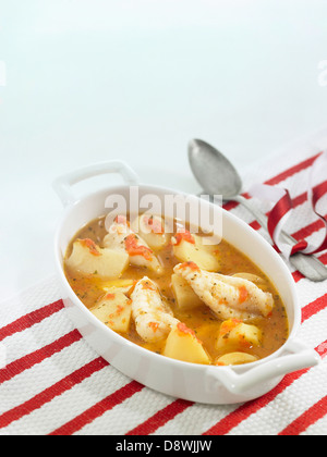 Potato fish stew Stock Photo - Alamy
