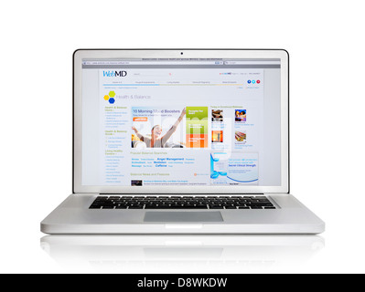 WebMD health and medical news and information website Stock Photo ...