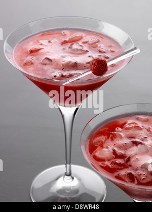 Raspberry liqueur cocktail Stock Photo - Alamy