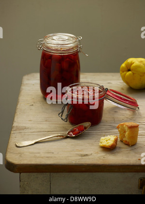 The Quince jam Stock Photo - Alamy