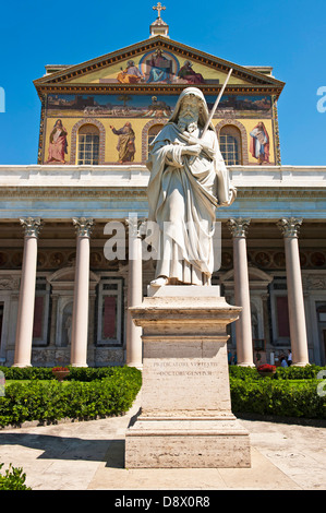 St. Paul basilica Rome Italy Stock Photo - Alamy