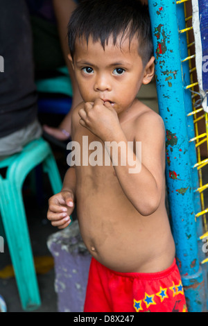 Little Boy in Manila, Philippines Stock Photo - Alamy