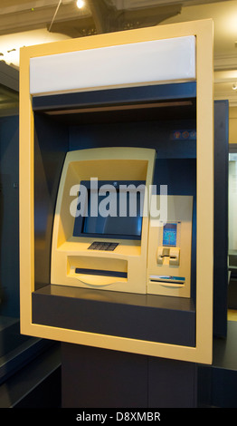 The Worlds First ATM, Cash Machine is unveiled at Barclays Bank, in ...