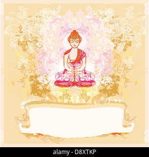 Vector of Chinese Traditional Artistic Buddhism Pattern Stock Photo - Alamy