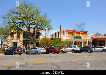 Downtown Fredericksburg, Texas, United States Stock Photo - Alamy