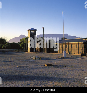 The Maximum Security Prison complex on Robben Island with Table ...