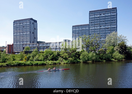 High Rise Flats Gorbals Glasgow Scotland Stock Photo - Alamy