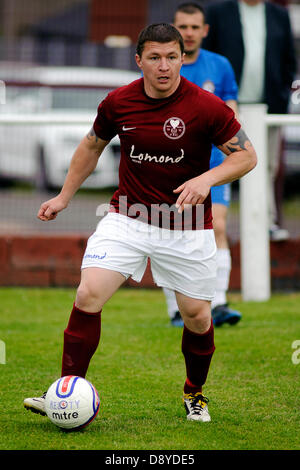 Kelty, Fife, Scotland, UK. 5th June 2013. Kelty's new management team ...