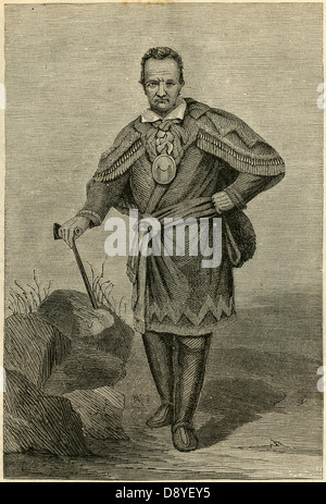 Red Jacket, Seneca Orator and Chief of the Wolf Clan, Lithograph from ...
