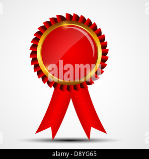 Vector red sign, label template Stock Photo - Alamy