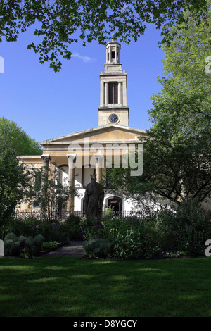 Henry Wood Hall and statue of King Alfred the Great in Trinity Church ...