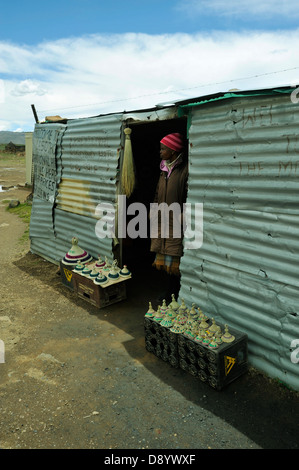 Lesotho border post. The Sani Pass, which goes from South Africa to ...