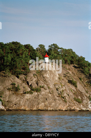 A lighthouse in the archipelago of Stockholm, Sweden Stock Photo - Alamy