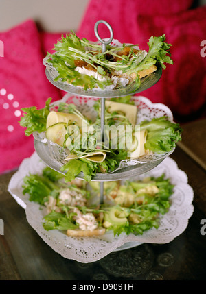 A dish of various nibbles Stock Photo - Alamy