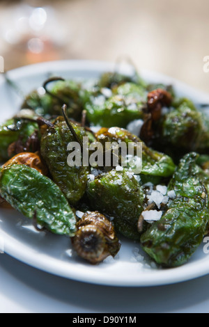 Tapas with fruits Stock Photo - Alamy