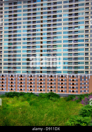 Close up of the apartment building Stock Photo - Alamy