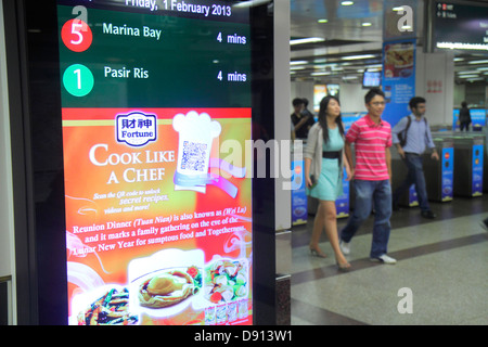 Singapore,City Hall MRT Station,East West Line,subway train,public ...