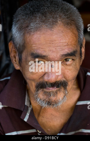 Portrait of a Man in Manila, Philippines Stock Photo - Alamy
