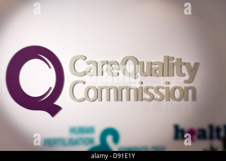 Care Quality Commission / CQC / C Q C logo at the Care Quality Stock ...