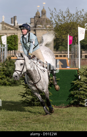 Alex Liddle on Romeo Z - Houghton International Horse Trials 2013 Stock ...