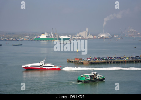 Red Funnel Ferry, Southampton Stock Photo - Alamy