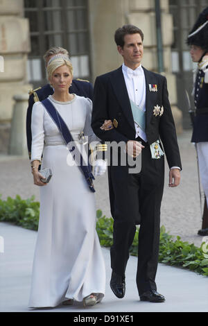 Royal wedding of Prince Nikolaos of Greece and Chrysi Vardinogianni in ...