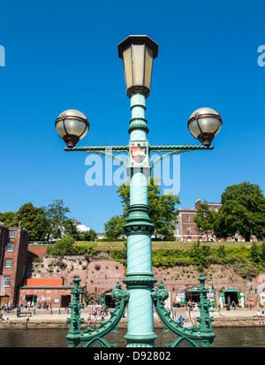Old Street light Exeter Stock Photo - Alamy
