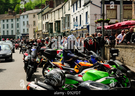 Motorbikes Matlock Bath Stock Photo - Alamy