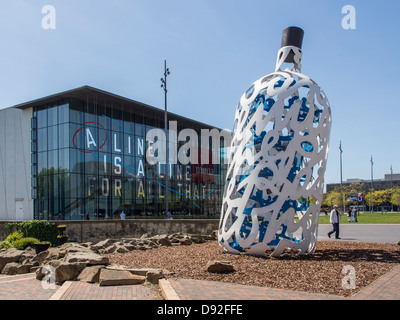 Bottle of Notes is a sculpture by Claes Oldenburg and Coosje van ...