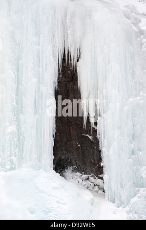 Frozen Waterfall in the Dolomites South Tyrol Italy Tre Cime di ...