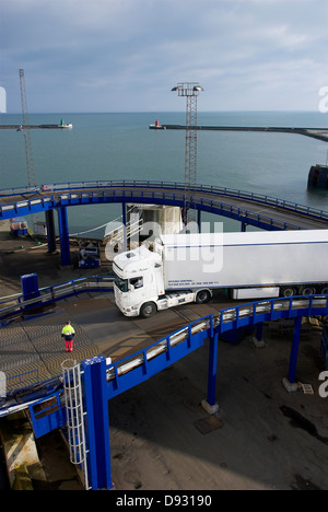 Denmark Ferry Boarding Stock Photo - Alamy