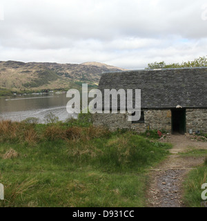Exterior of Doune Bothy by Loch Lomond Scotland May 2013 Stock Photo ...