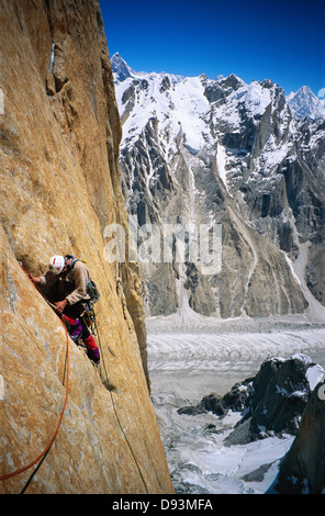 Rock climbing cliff side Stock Photo - Alamy