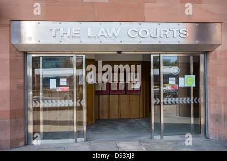 Newcastle Crown Court building Newcastle-upon-Tyne Stock Photo - Alamy