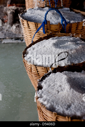 Salt Factory, Thalat, Laos Stock Photo - Alamy