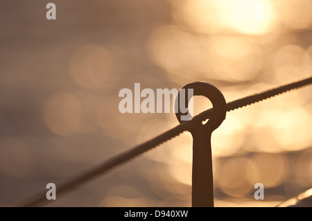 Rope and Cleat Stock Photo - Alamy