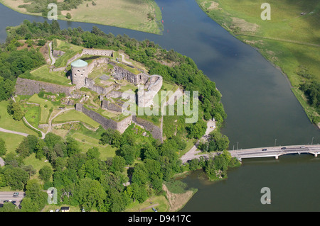 Aerial view of Bohus Fortress in Sweden Stock Photo - Alamy