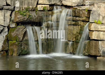 Naturalized pond at Pond Inlet on the Brock University Campus St ...