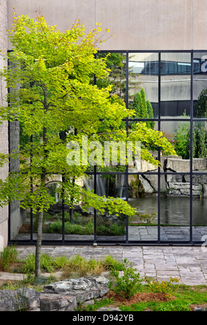 Naturalized pond at Pond Inlet on the Brock University Campus St ...